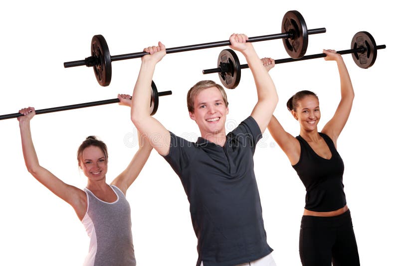 Les Gens Groupent Faire Des Exercices De Forme Physique Image stock ...