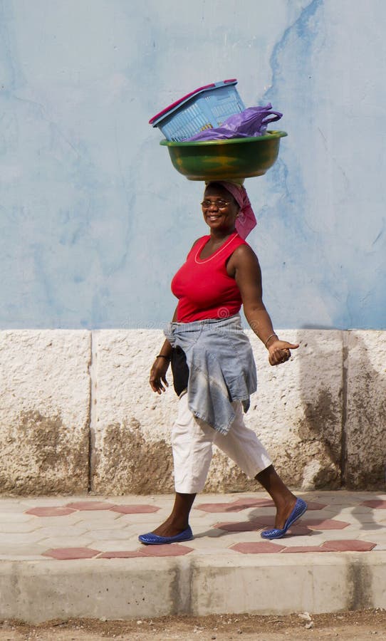 Les Habitants Du Cap Vert (Cap Vert) Photographie éditorial - Image of ...