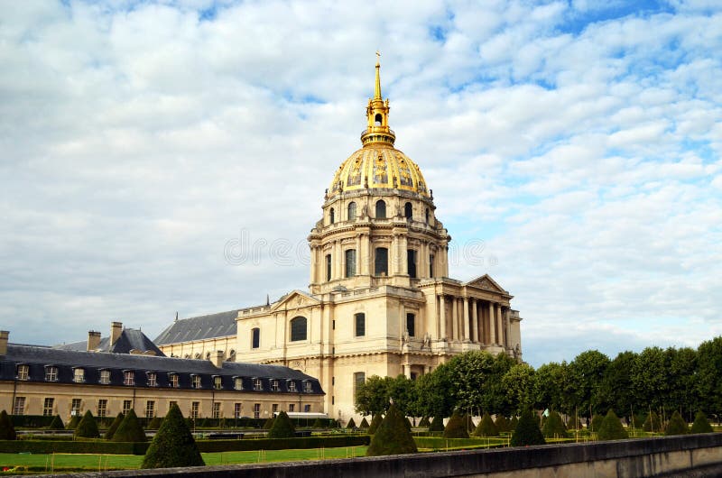Les Invalides stock image. Image of urban, invalides - 20086537