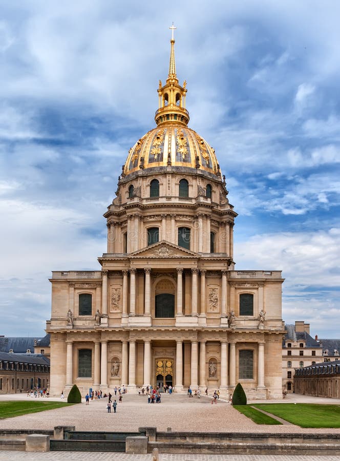 Les Invalides, Paris, France. Napoleon Tomb. Stock Image - Image of ...