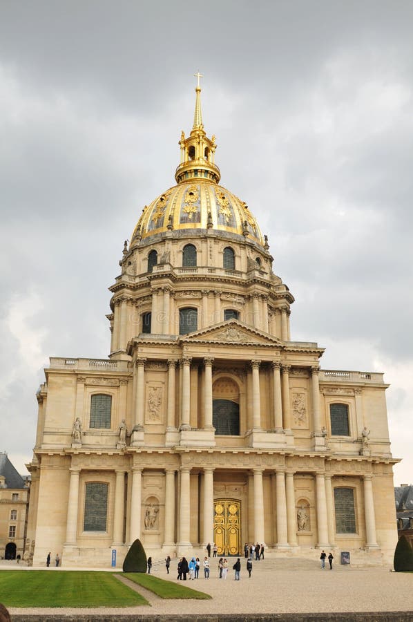 Les Invalides, Paris, France. Napoleon Tomb. Stock Image - Image of ...