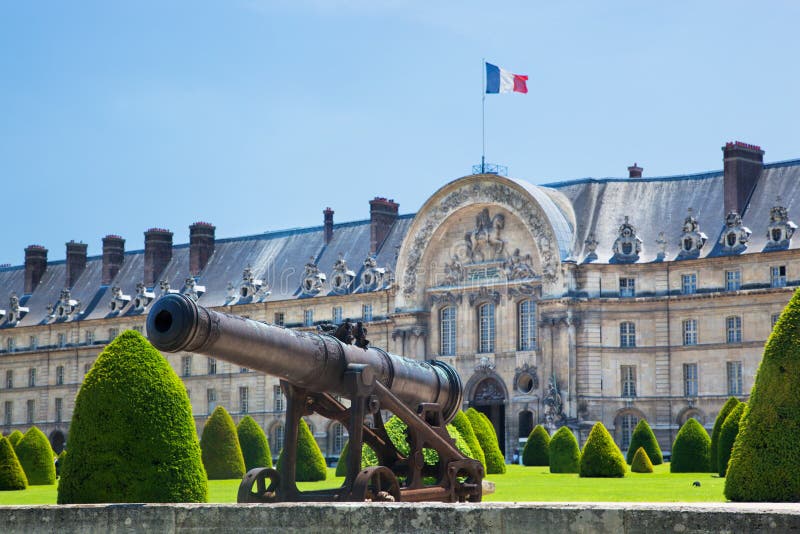 Les Invalides, Parigi, Francia. Fotografia Stock - Immagine di storia ...