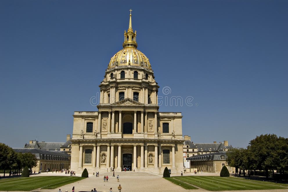 Les Invalides a Parigi. La Francia Fotografia Stock - Immagine di ...