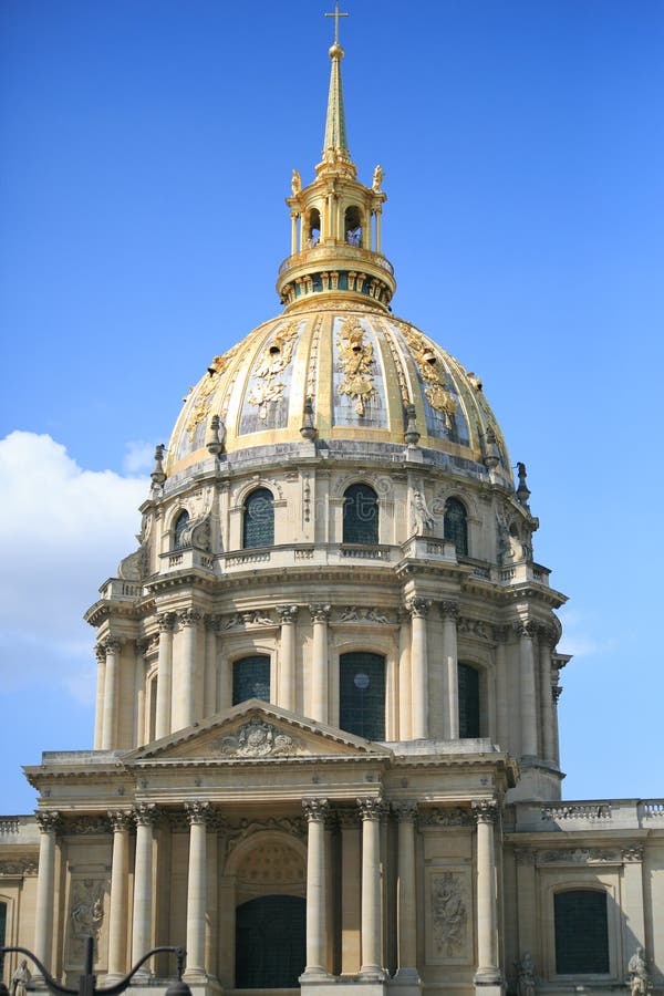 Les Invalides, Paris, France Stock Image - Image of attraction ...