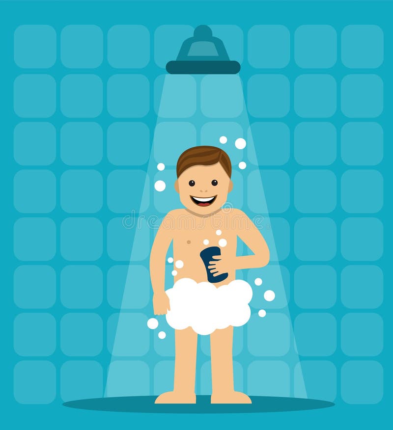 Personne Sous La Douche Stock Illustrations, Vecteurs, & Clipart – (673 ...