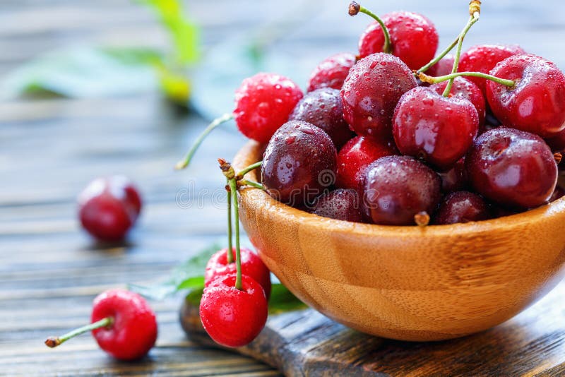 Merises image stock. Image du drupes, nutritif, régime - 28193331