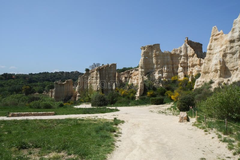 Les Orgues D`Ille-Sur-Tet, Languedoc-Roussillon, France Stock Image ... Les Orgues D`Ille-Sur-Tet, Languedoc-Roussillon, France Stock Image ...