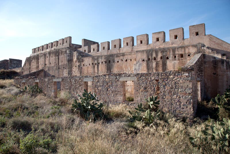 Fort De Corjuem, Forteresse Militaire, Goa, Inde Image stock - Image du ...