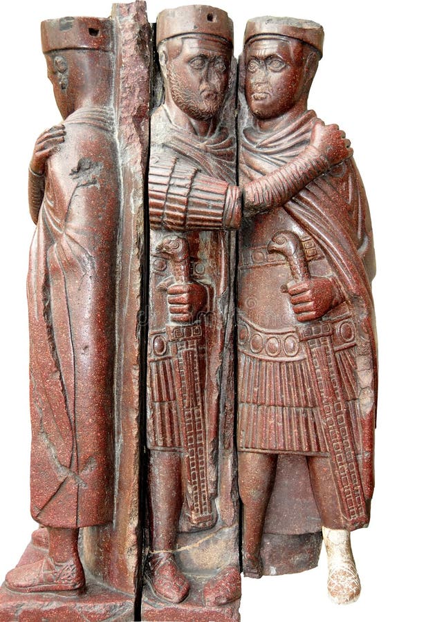 Les Tetrarchs photo stock. Image du confrérie, rome, architecture ...