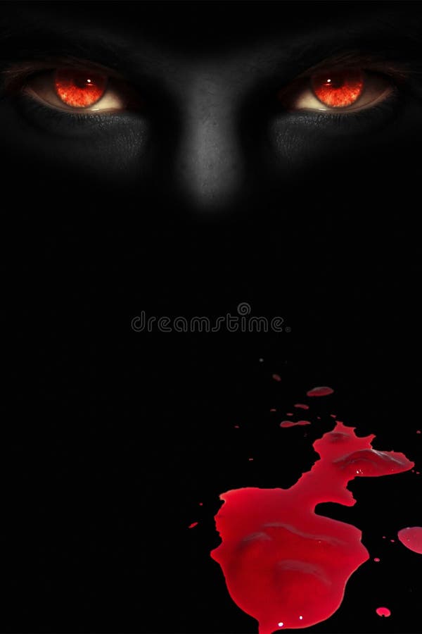 Les yeux du diable illustration stock. Illustration du mystère - 7764320