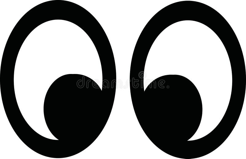 Les Yeux Louchent Le Vecteur Illustration Stock - Illustration du ...