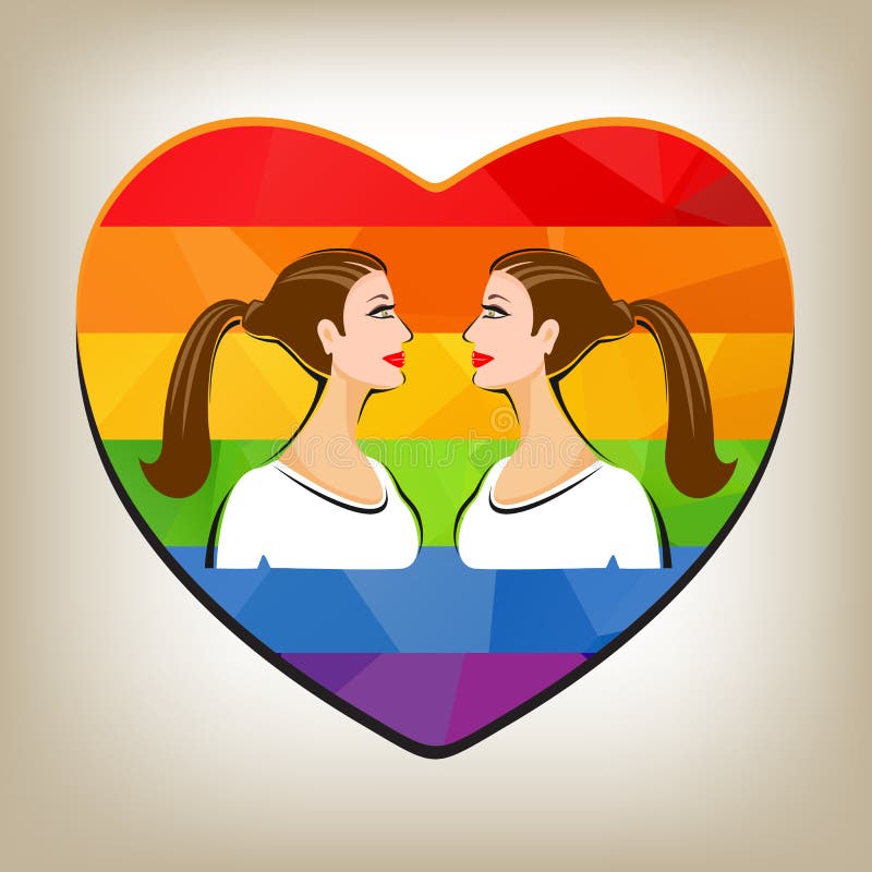 Lesbian Silhouettes Stock Illustrations 156 Lesbian Silhouettes Stock