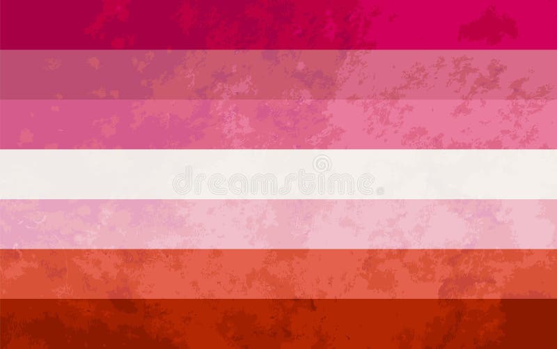 Lesbian Sign, Lesbian Pride Flag Stock Vector - Illustration of freedom ...