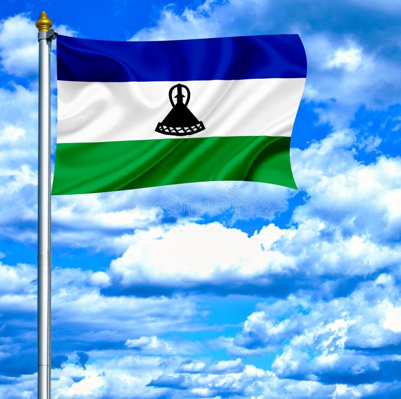 Lesotho Flag Mast Stock Photos - Free & Royalty-Free Stock Photos from ...
