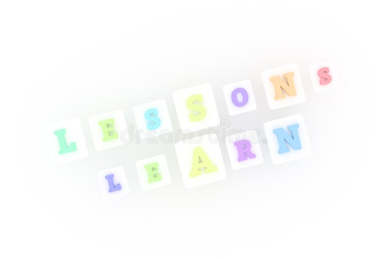 Lessons Learn, Learning Keyword. for Web Page, Graphic Design, Texture ...