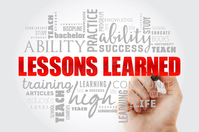 Lessons Learned Word Cloud Stock Photos - Free & Royalty-Free Stock ...