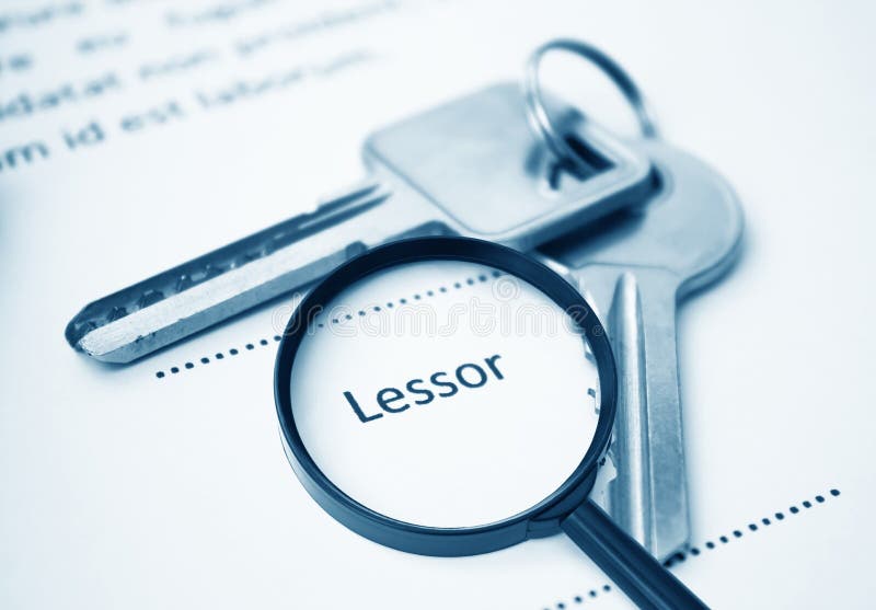 Lessee Signing Contract stock image. Image of company - 41031499