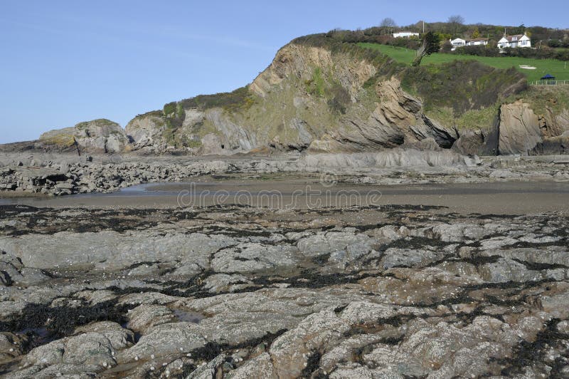 Cawsand Beach Cornwall England United Kingdom on the Rame Peninsula ...