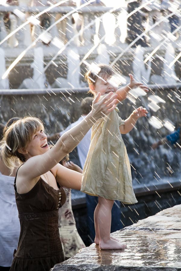 Let be water! stock image. Image of barefoot, midsummer - 8752513