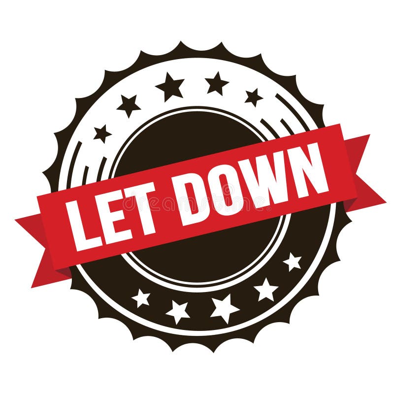 Let Down Stock Illustrations – 515 Let Down Stock Illustrations ...