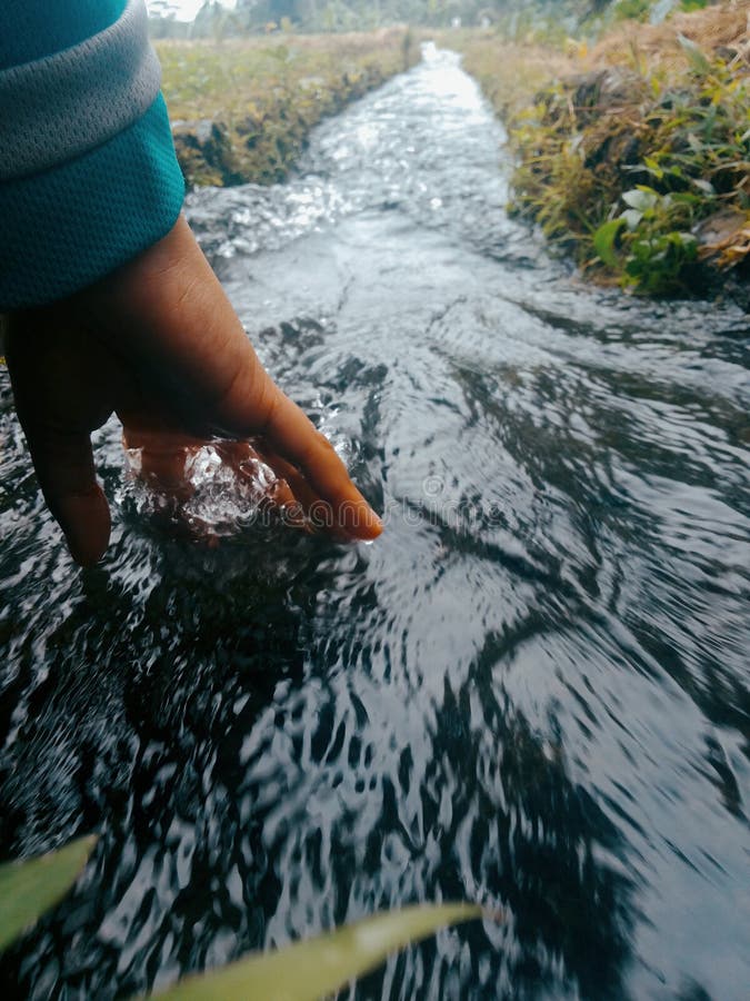 Let it Flow, Like the Water Stock Image - Image of boating, shore ...