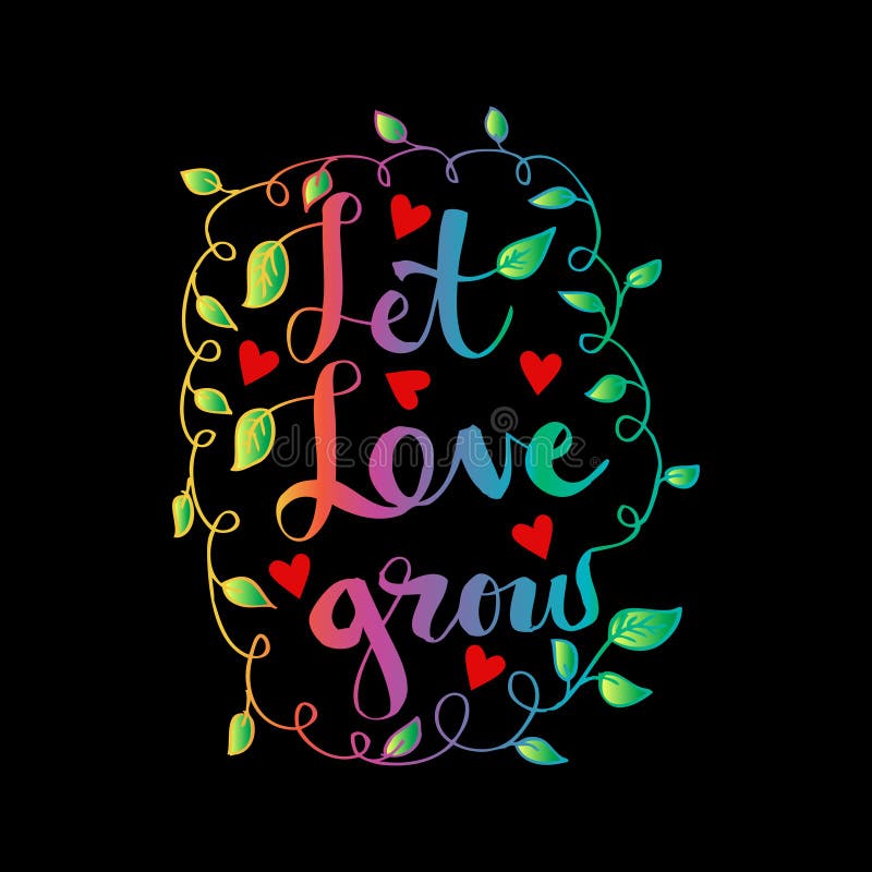 Let Love Grow Stock Illustrations – 55 Let Love Grow Stock ...