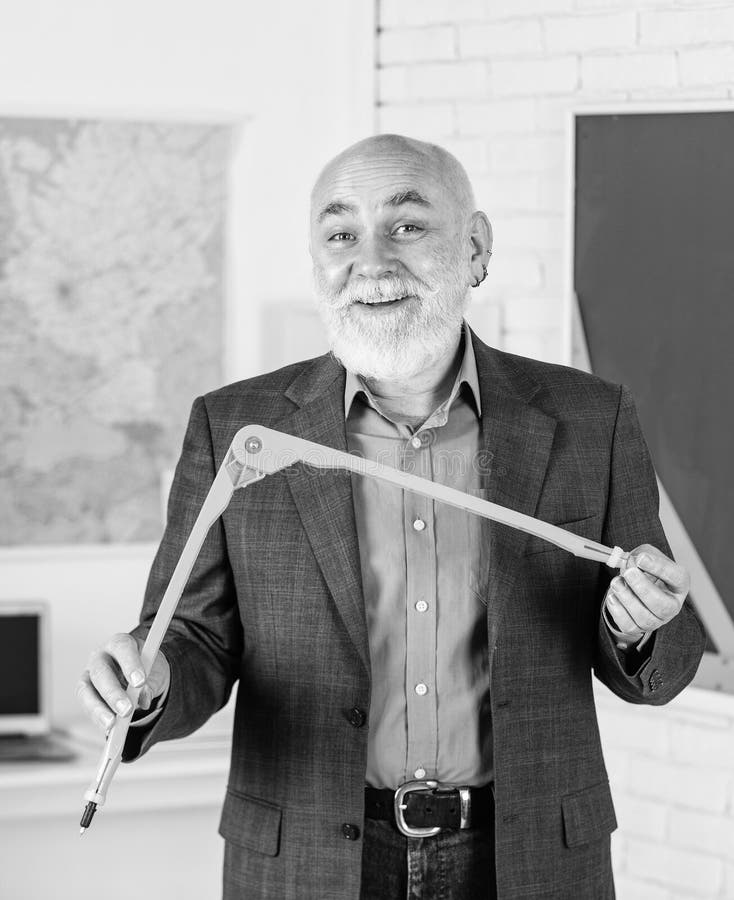 Let Me Explain. Customized Learning Experiences. Senior Intelligent Man ...