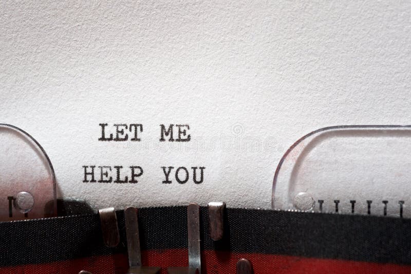 Let me help you stock image. Image of creative, lettering - 205453309