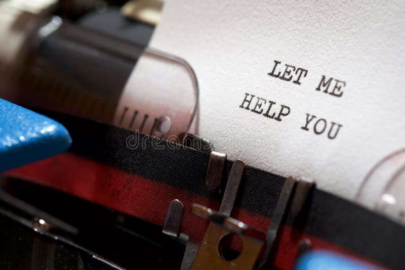 Let me help you stock image. Image of concept, care - 205453371