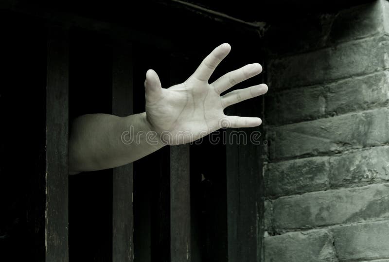 Let me out stock image. Image of prison, criminal, cage - 21853829