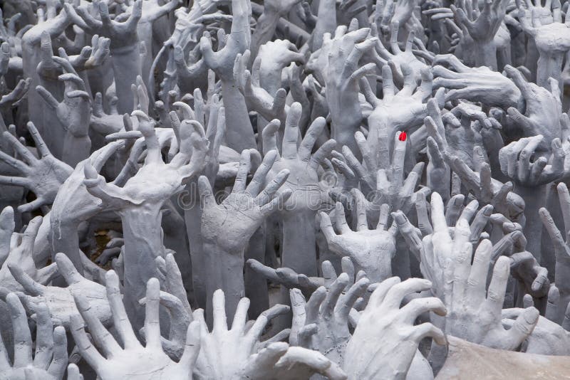 Hands from Hell stock image. Image of charity, chiang - 23121173