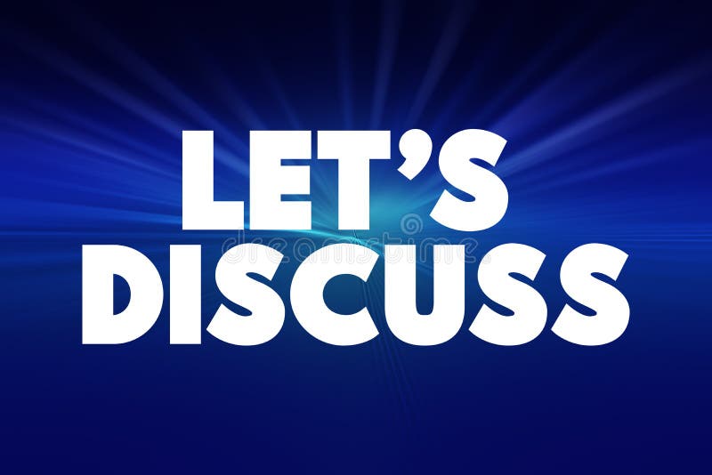 Let s discuss text concept stock image. Image of message - 88256379 Let s discuss text concept stock image. Image of message - 88256379