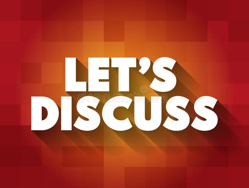 Let Discuss Stock Illustrations – 412 Let Discuss Stock Illustrations ...