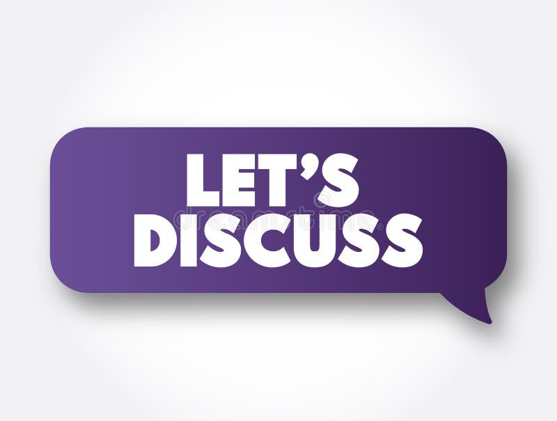 Let Discuss Stock Illustrations – 412 Let Discuss Stock Illustrations ...