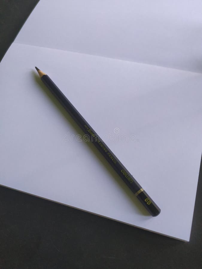 Let& X27;s we Draw with Pencil and Paper Editorial Photography - Image ...