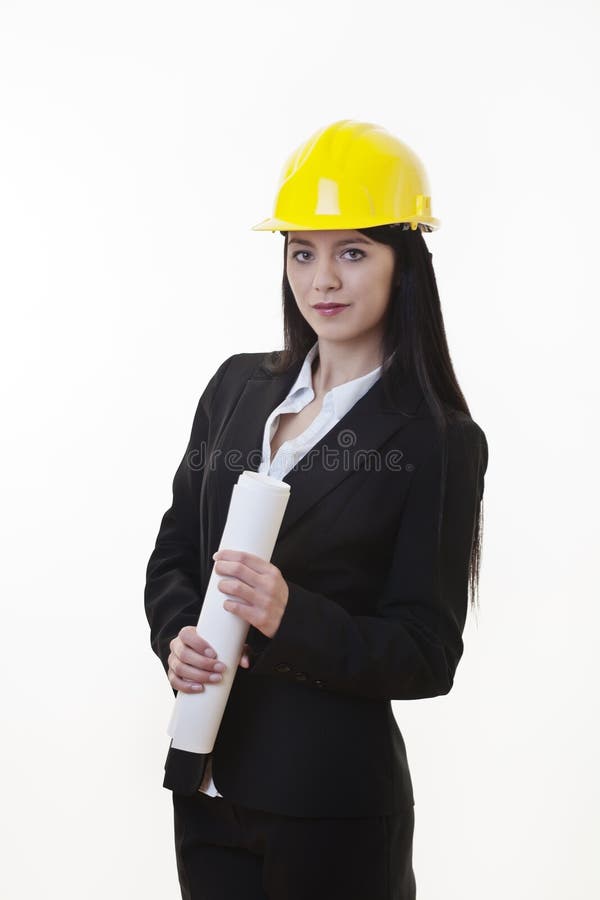 Let s get it build stock image. Image of businesswoman - 28774237