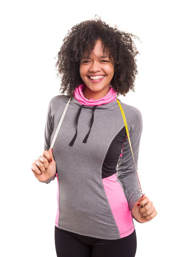 Let s get into shape! stock image. Image of personal - 65858321