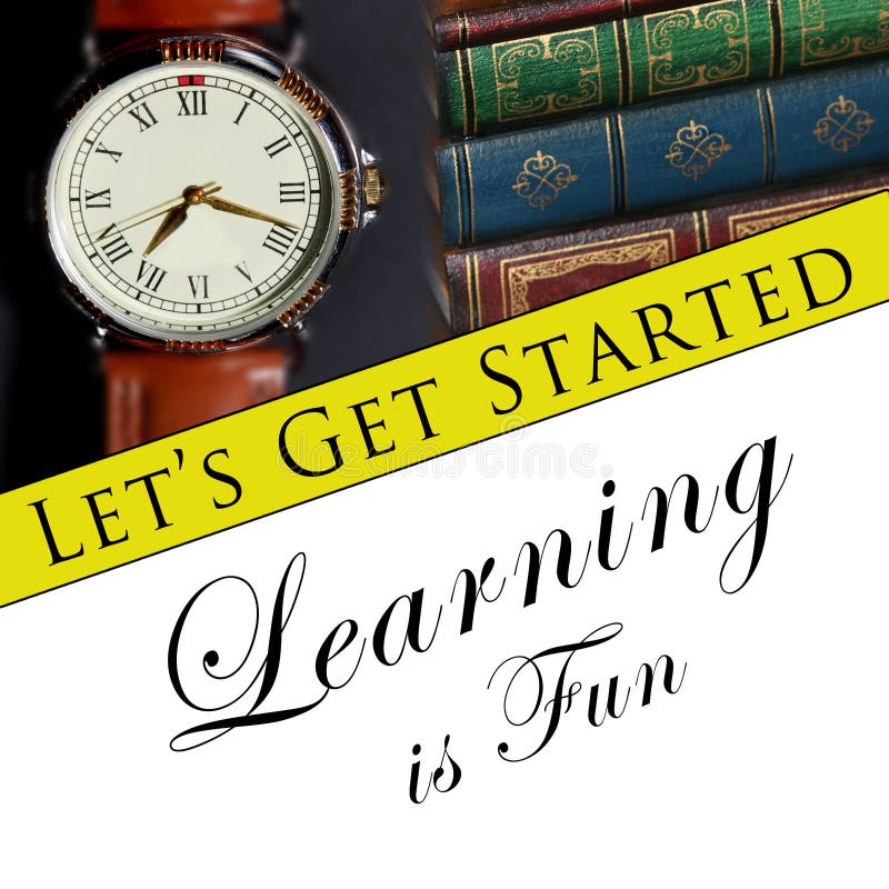 Learning is fun stock photo. Image of watch, education - 29735866