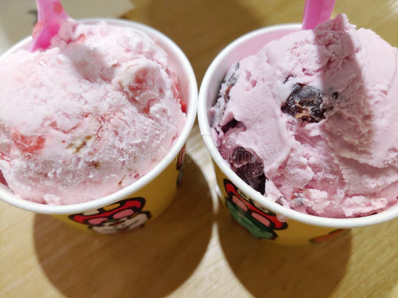 Let s have an ice-cream stock photo. Image of breakfast - 189333418