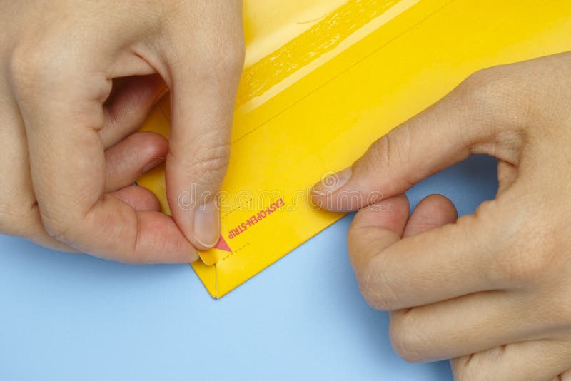 Let s open mail cover stock photo. Image of opening, strip - 55094178