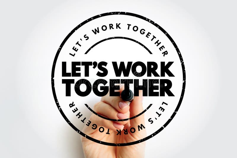 931 Lets Work Together Stock Photos - Free & Royalty-Free Stock Photos ...