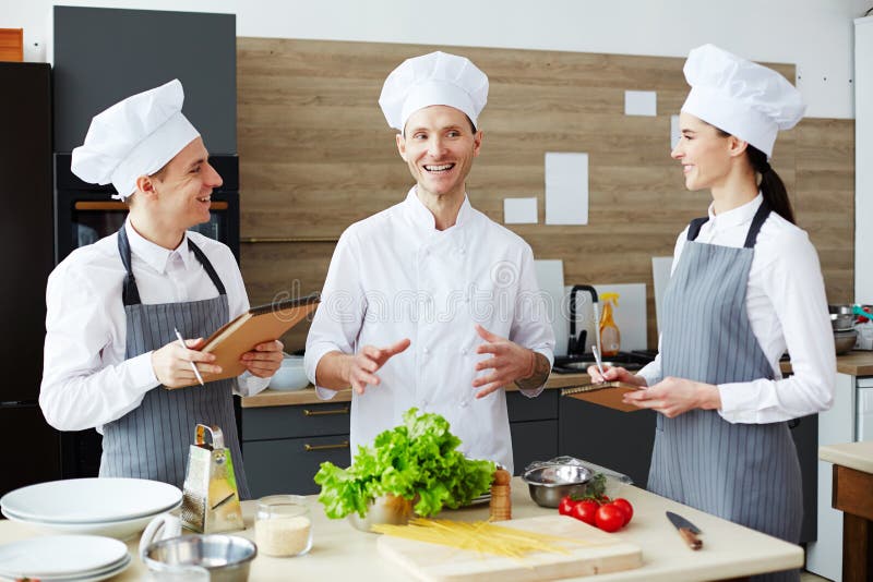 Workplace of cooking show stock photo. Image of hotel - 122547718
