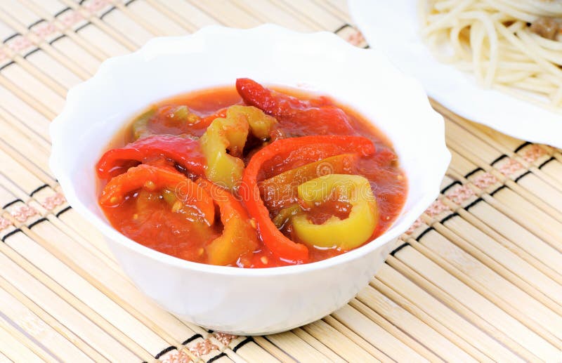 Letcho food still life stock photo. Image of elegant - 43511732