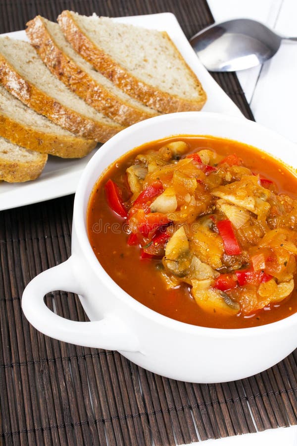 Letcho with paprika stock image. Image of fresh, closeup - 79962707