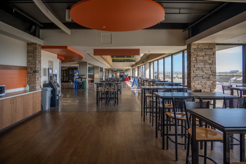 Interior of the University Hall Building, University of Lethbridge ...