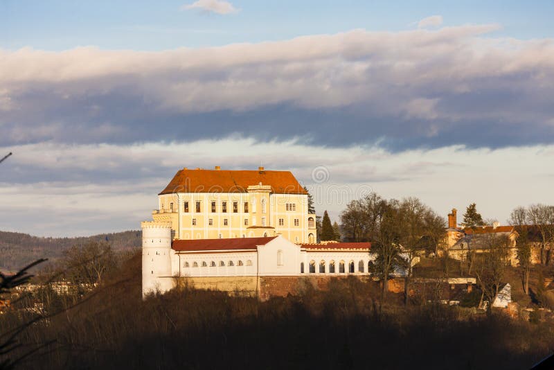 Letovice Castle in Czech Republic Stock Image - Image of sightseeing ...