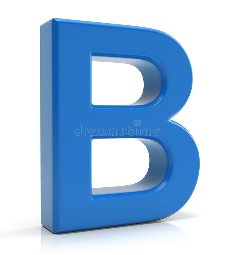 Letra B stock de ilustración. Ilustración de azul, rinda - 171326319
