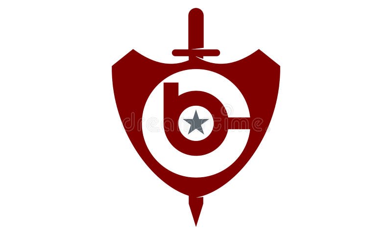 Letra B C moderna ilustración del vector. Ilustración de emblema ...