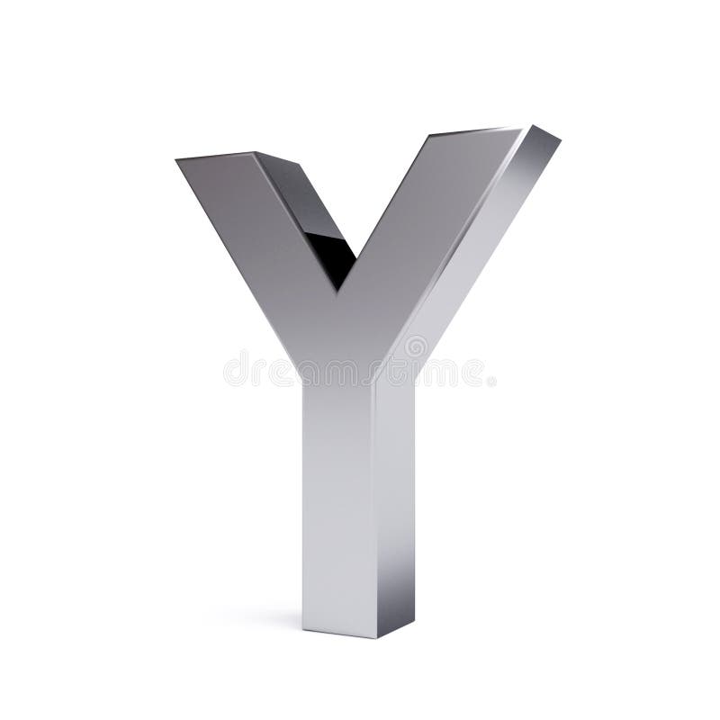 Letra del metal stock de ilustración. Ilustración de moderno - 98881452
