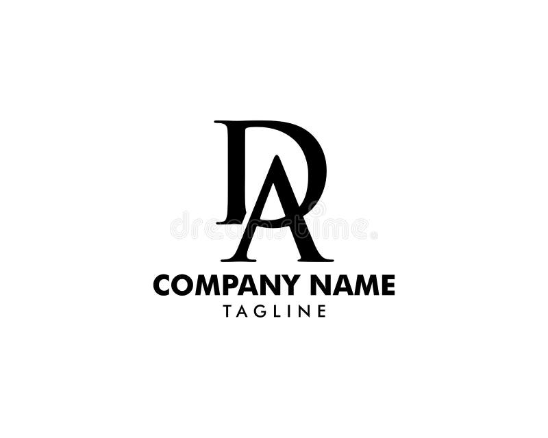 Letra Inicial a Plantilla De Diseño De Logotipo Dental Ilustración del ...